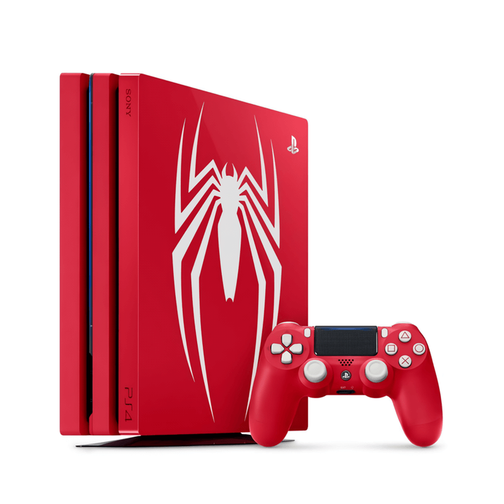 PlayStation 4 Pro 1TB Red Limited Edition Bundle – Tharaa Store